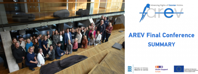 AREV Final Project Conference report is out – Victim Support Europe