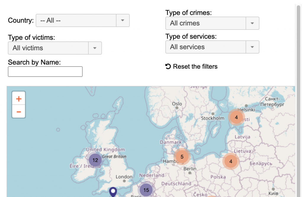 VSE’s Interactive Map of Victim Support Services Gets a Makeover ...